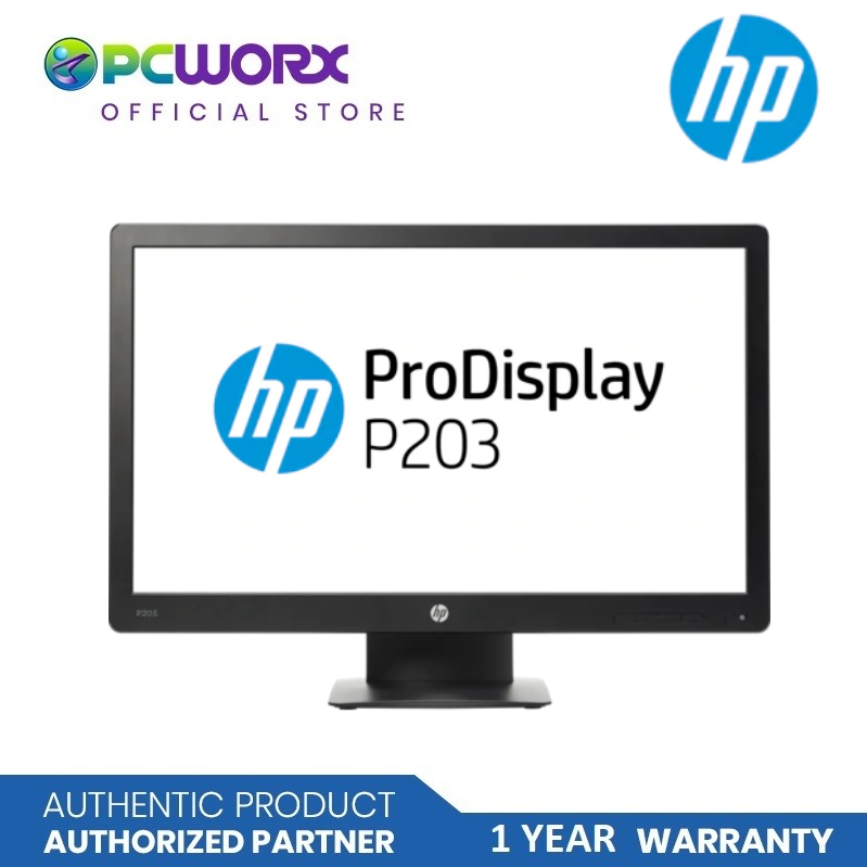 HP P203 Pro Display P203 20-Inch Wide LED Monitor | HP Monitor | HP 20 ...