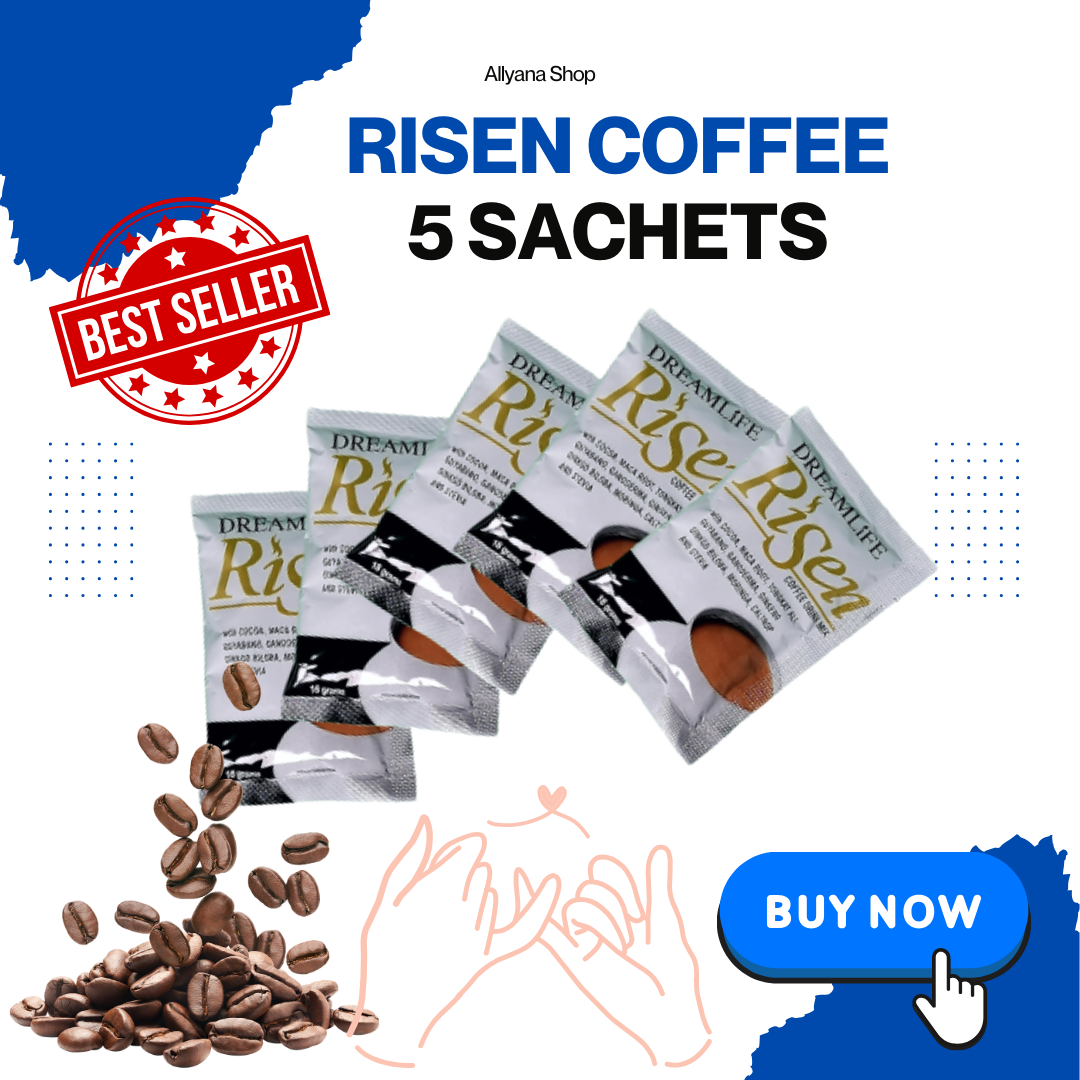 5 SACHETS RISEN COFFEE | Lazada PH