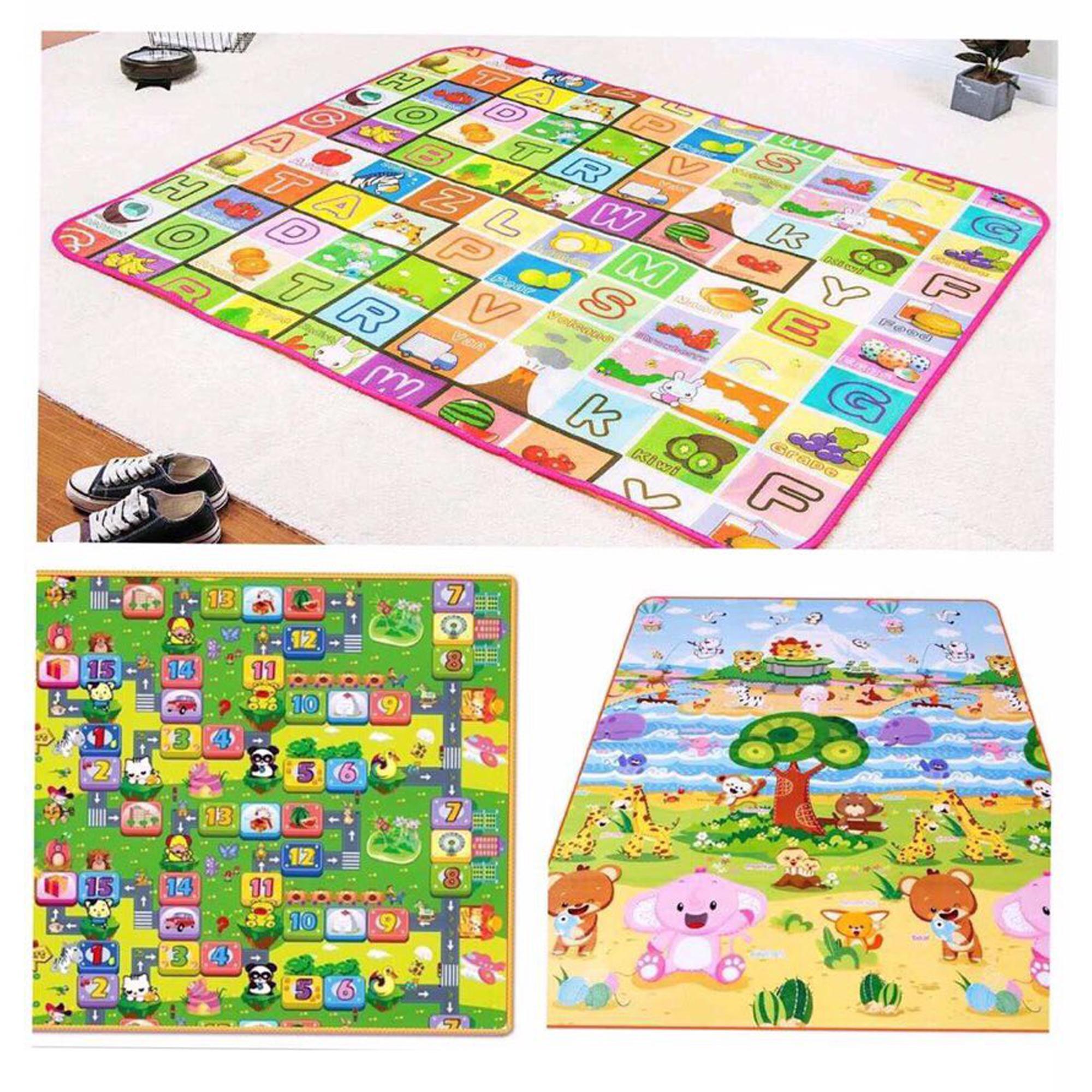 baby creeping mat thick play mat foam floor pad living room playmat ...