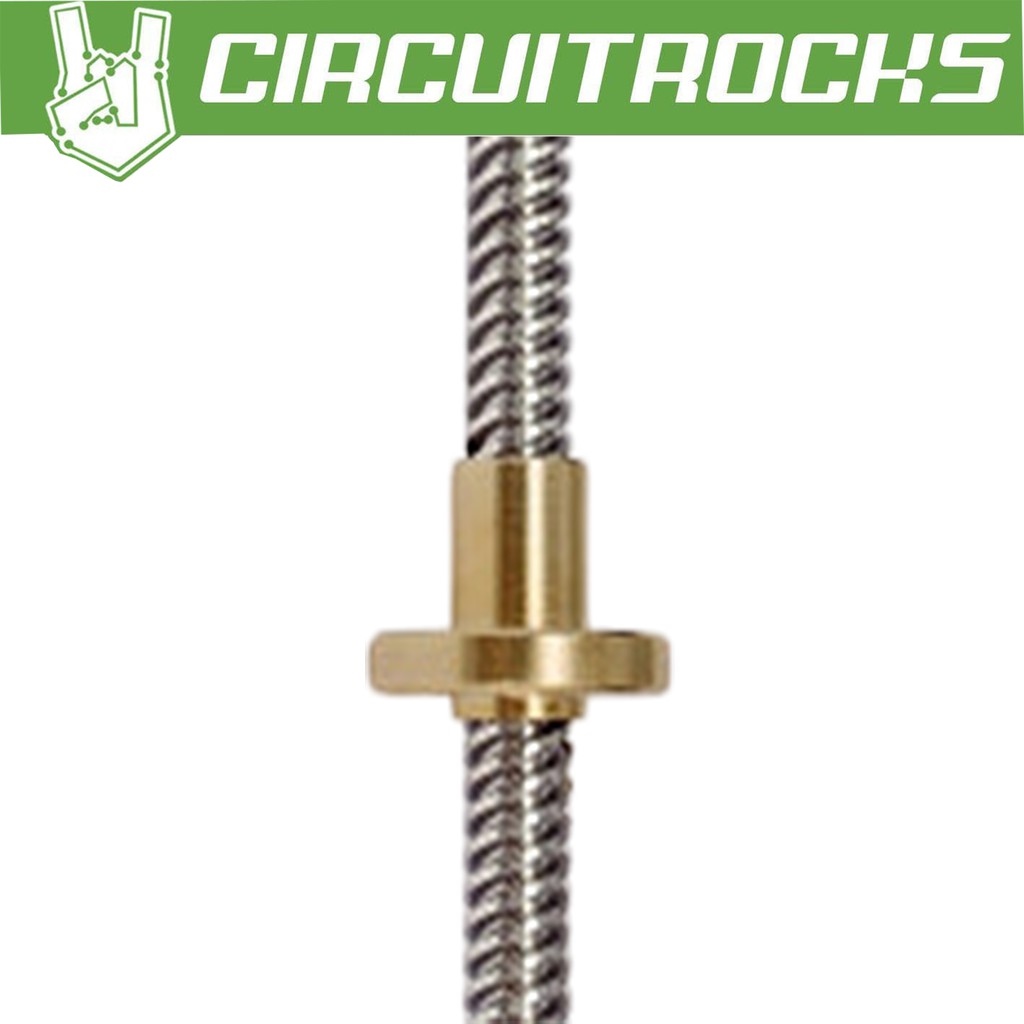 Lead Screw T8Steel With Brass300mm 380mm 500mm 1000mm Actuators ...