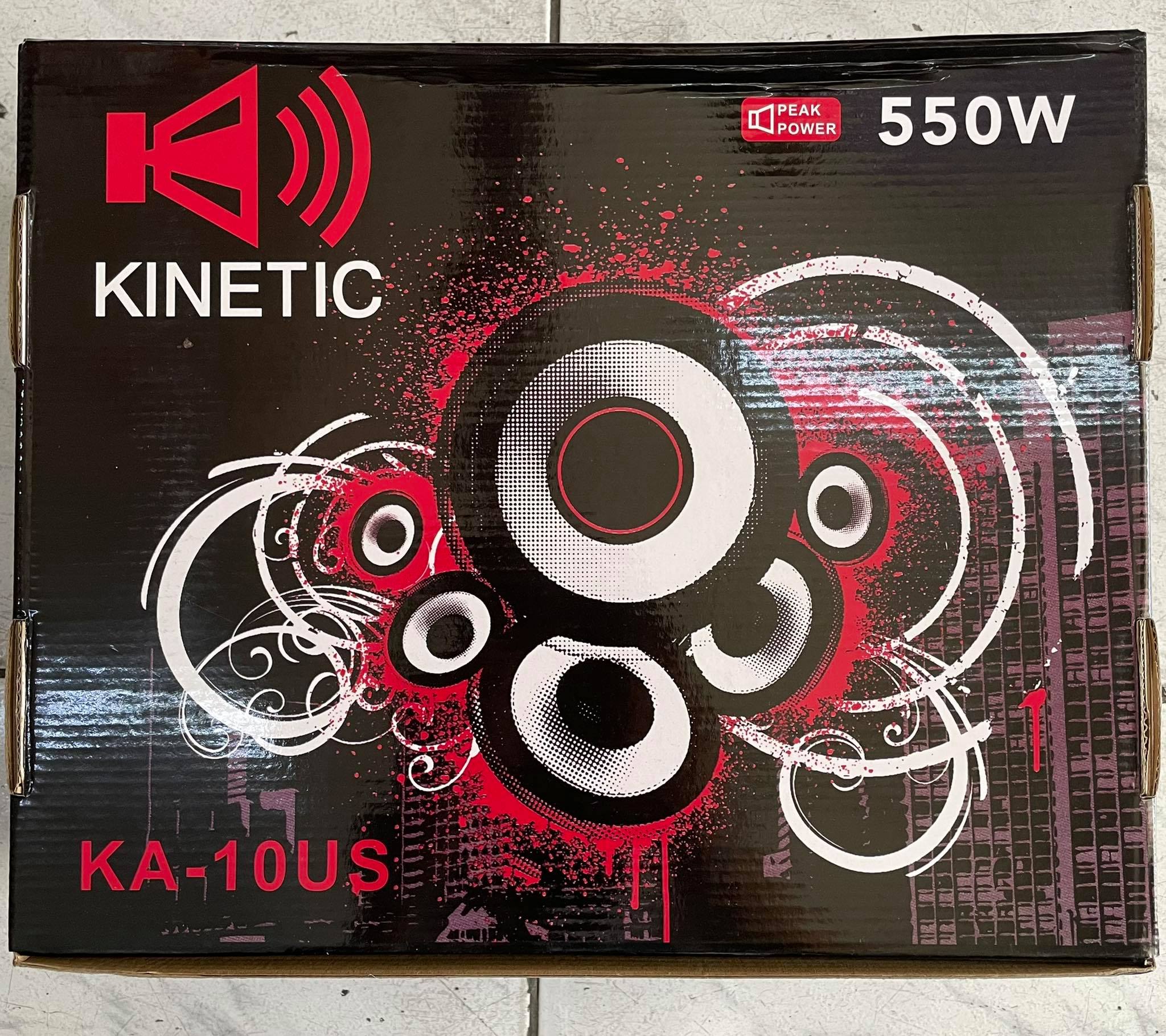 KINETIC UNDERSEAT SUBWOOFER 10 INCHES FOR CARS | Lazada PH