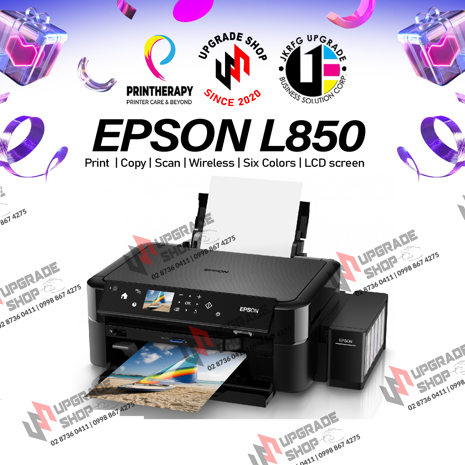 Epson L850 Photo All-in-One Ink Tank Printer | Lazada PH