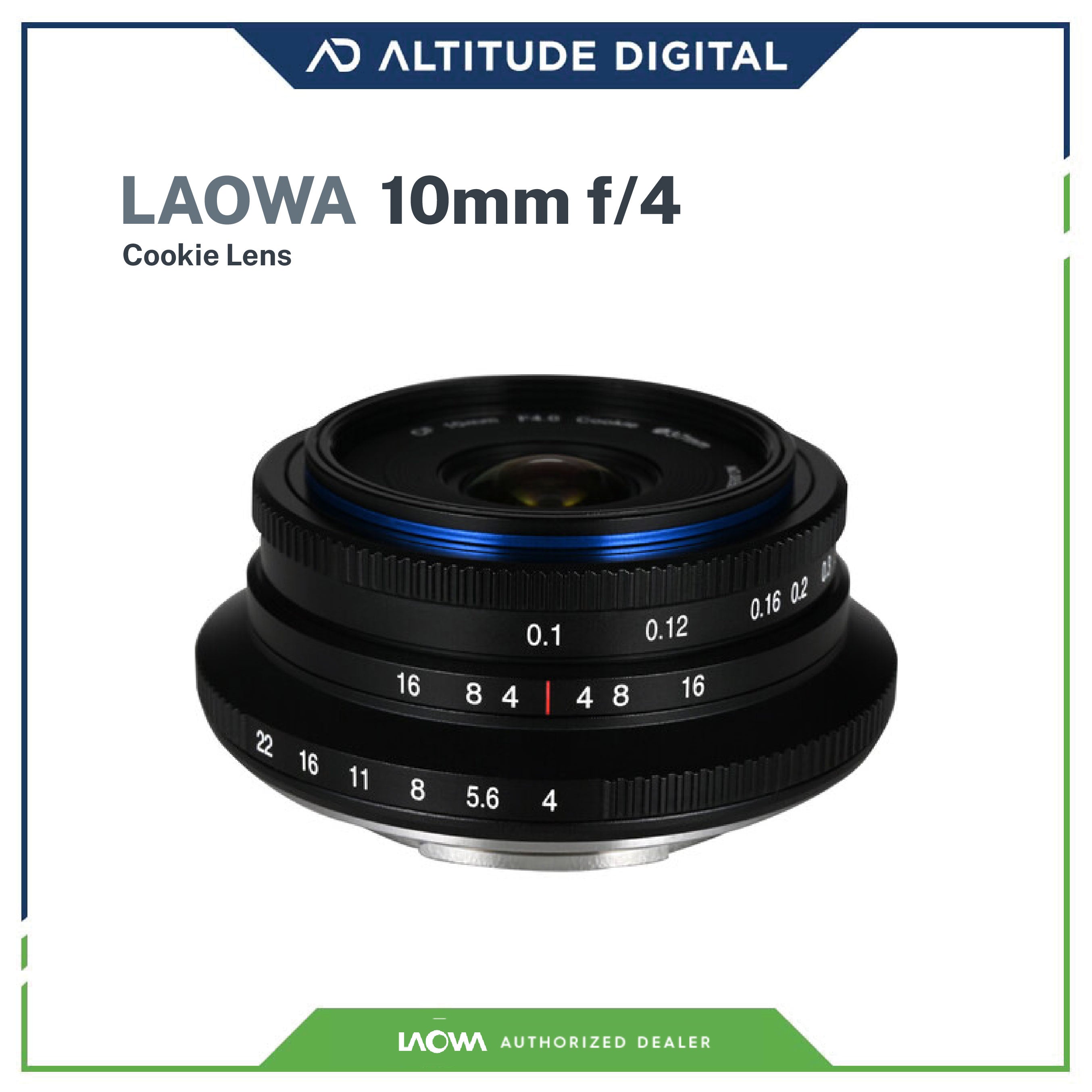 Laowa 10mm f/4 Cookie Lens for FUJIFILM X (Black) | Lazada PH