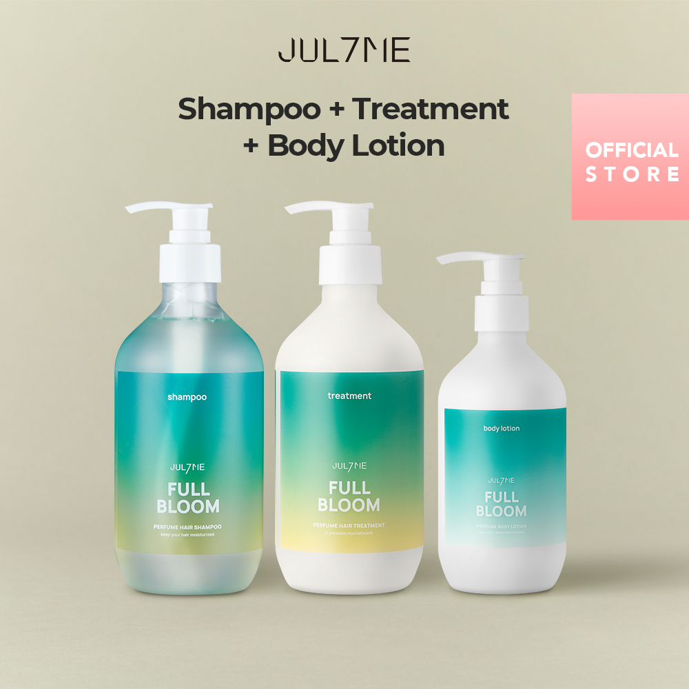 [JULYME] [Bundle of 3] Perfume Shampoo 500ml + Treatment 500ml + Body ...