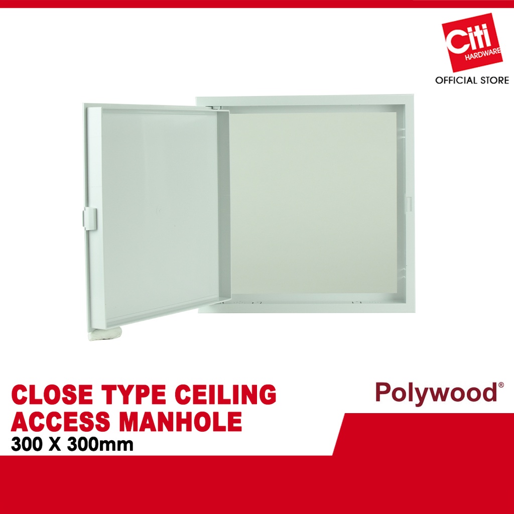 ☞๑㍿ Polywood Open And Close Type Ceiling Access Manhole 300 X 300Mm ...