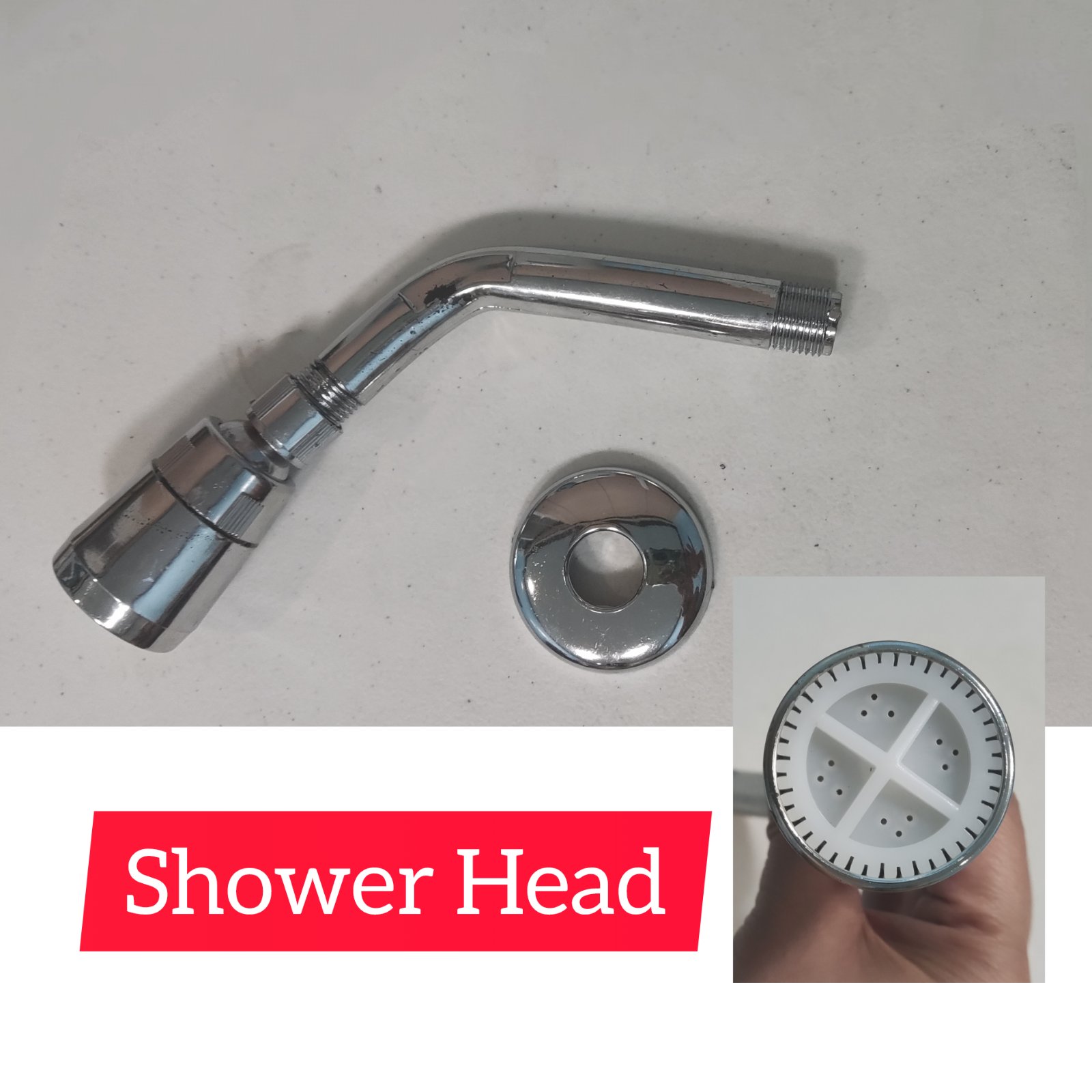 Shower Head Showerhead 1/2" pipe | Lazada PH