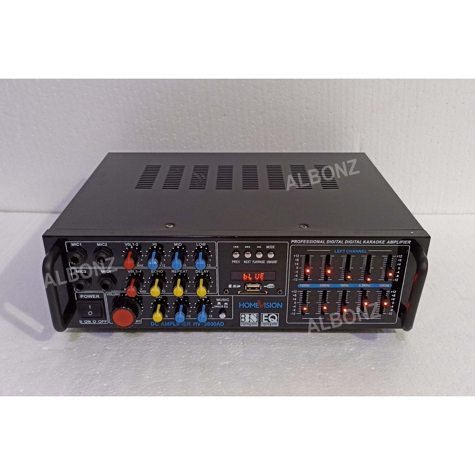 Professional Power Amplifier Joson Mercury with Bluetooth/FM/USB/SD ...