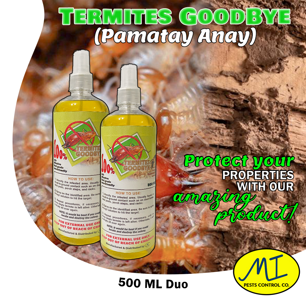 500 ML DUO Termites GoodBye / Pamatay Anay / termite killer insecticide ...