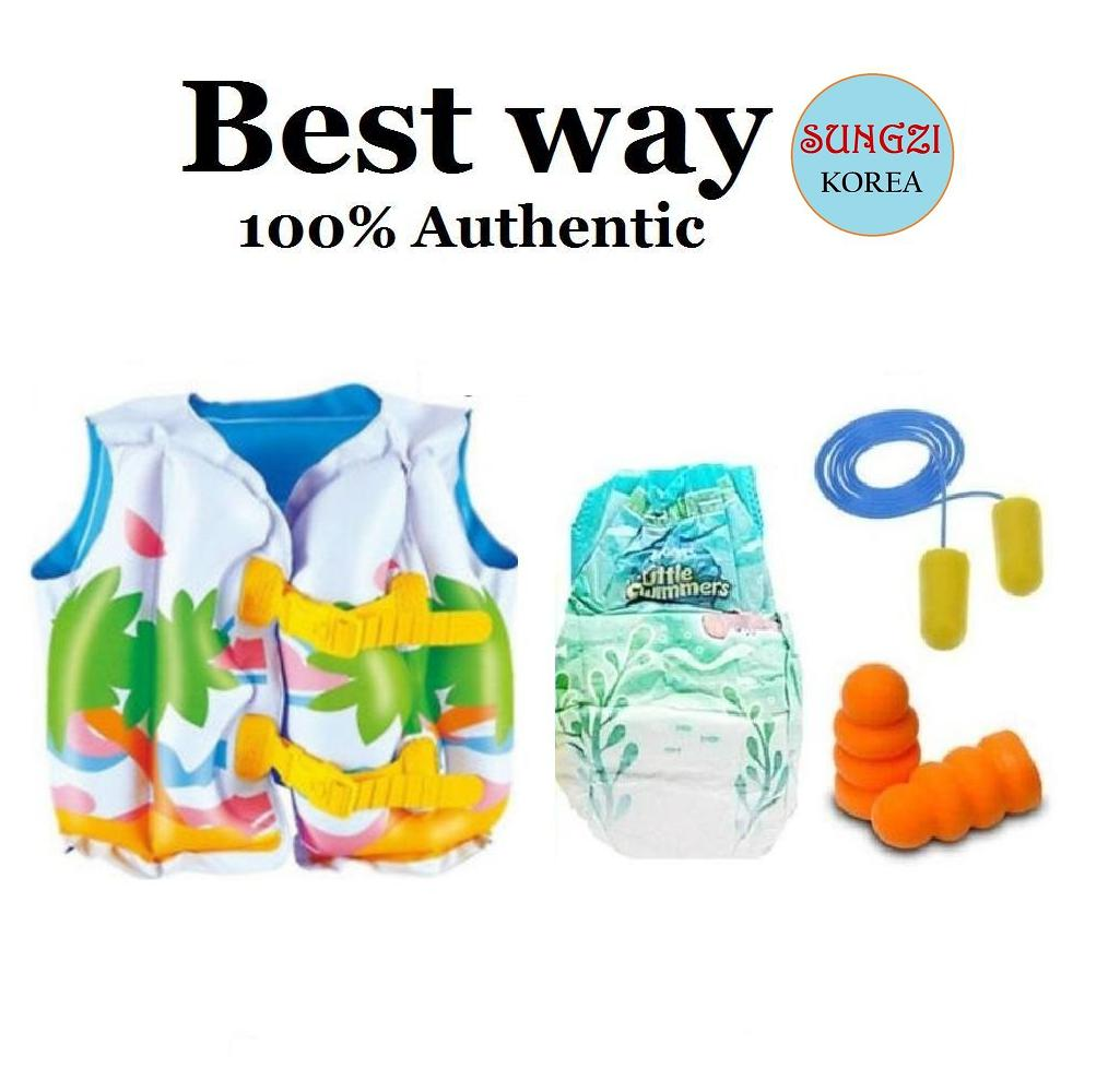 BEST WAY Splash and Play Inflatable Swimming Vest/ Life Jacket/ Life ...