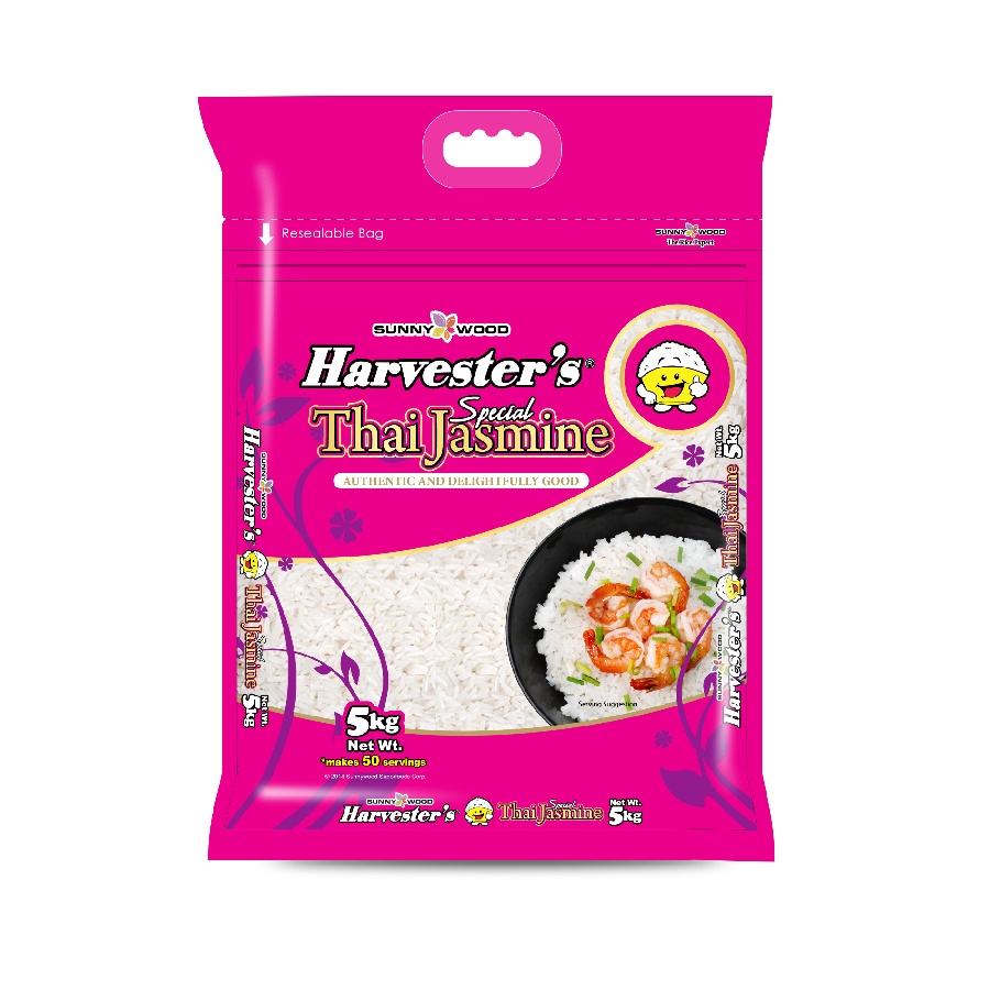 Harvester's Thai Jasmine Rice (5kg) | Lazada PH