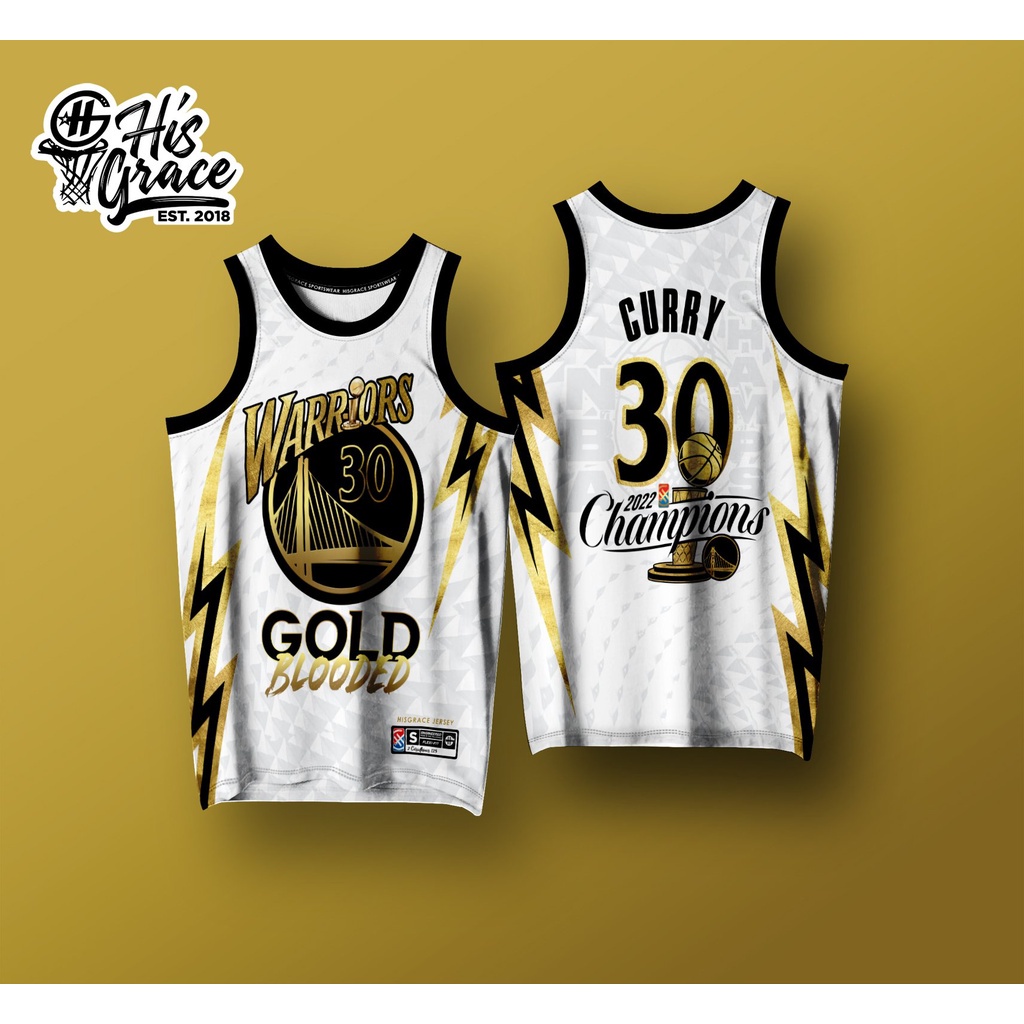 2022 GSW HISGRACE FULL SUBLIMATION CHAMP JERSEY FREE CUSTOMIZE NAME AND ...