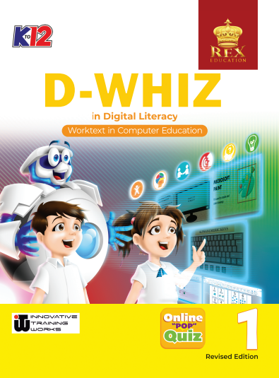 D-Whiz in Digital Literacy Grade 1 (2021 Edition) | Lazada PH