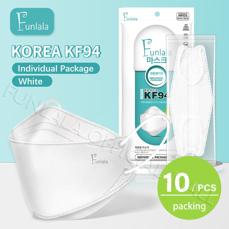 FUNLALA KF94 Mask Individual Packaging 50pcs | Lazada PH