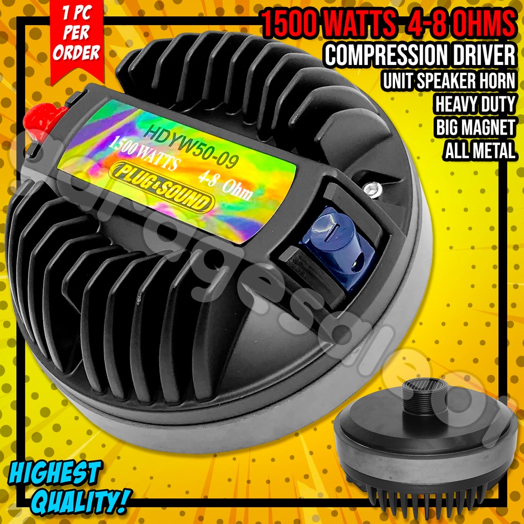 ⚡Compression driver unit 1500W⚡ | Lazada PH