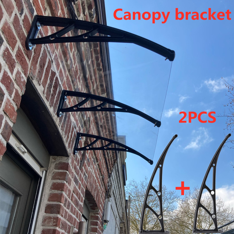 2pcs Awning Canopy Bracket Outdoor Balcony Awning Support Bracket Door ...
