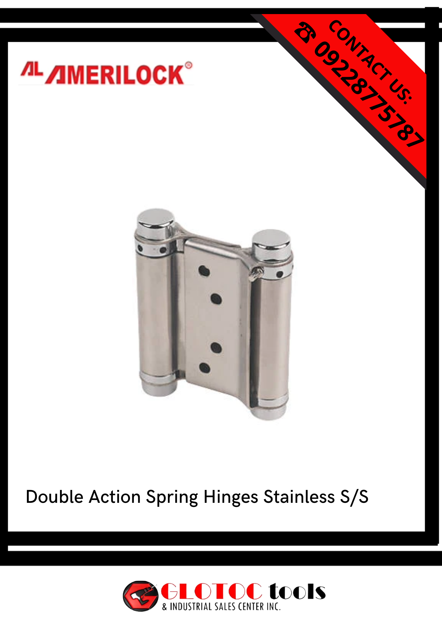AMERILOCK Double Action Spring Hinges Stainless S/S | Lazada PH