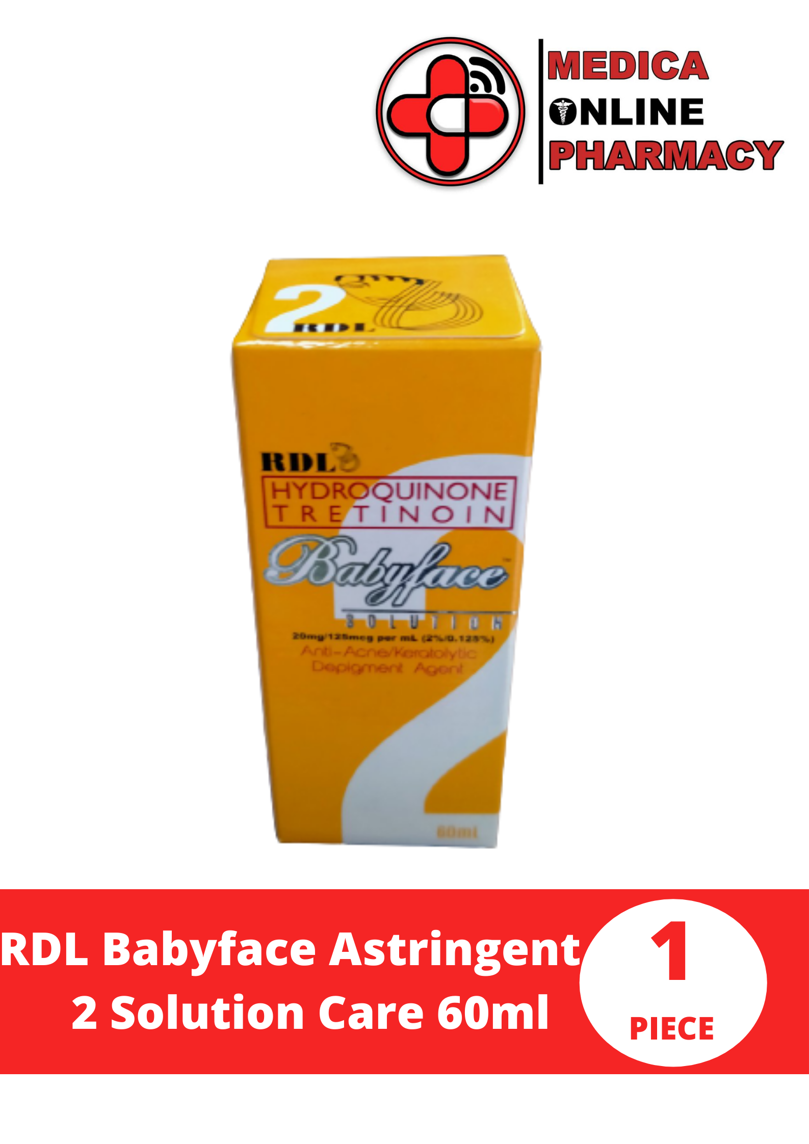 RDL Babyface Astringent # 2 Solution Care 60ml | Lazada PH