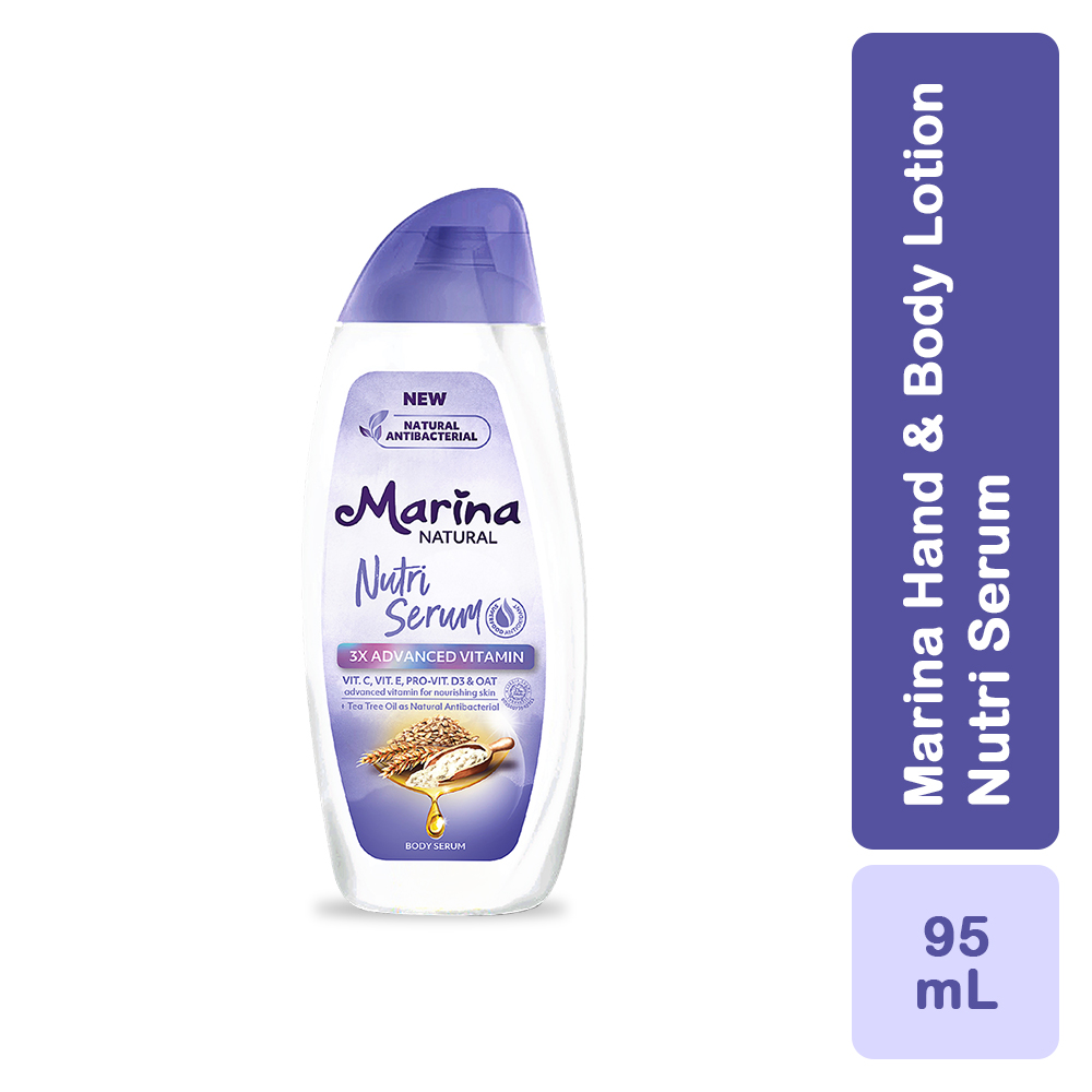 Marina Hand & Body Lotion Natural Nutri Serum 95ml | Lazada PH
