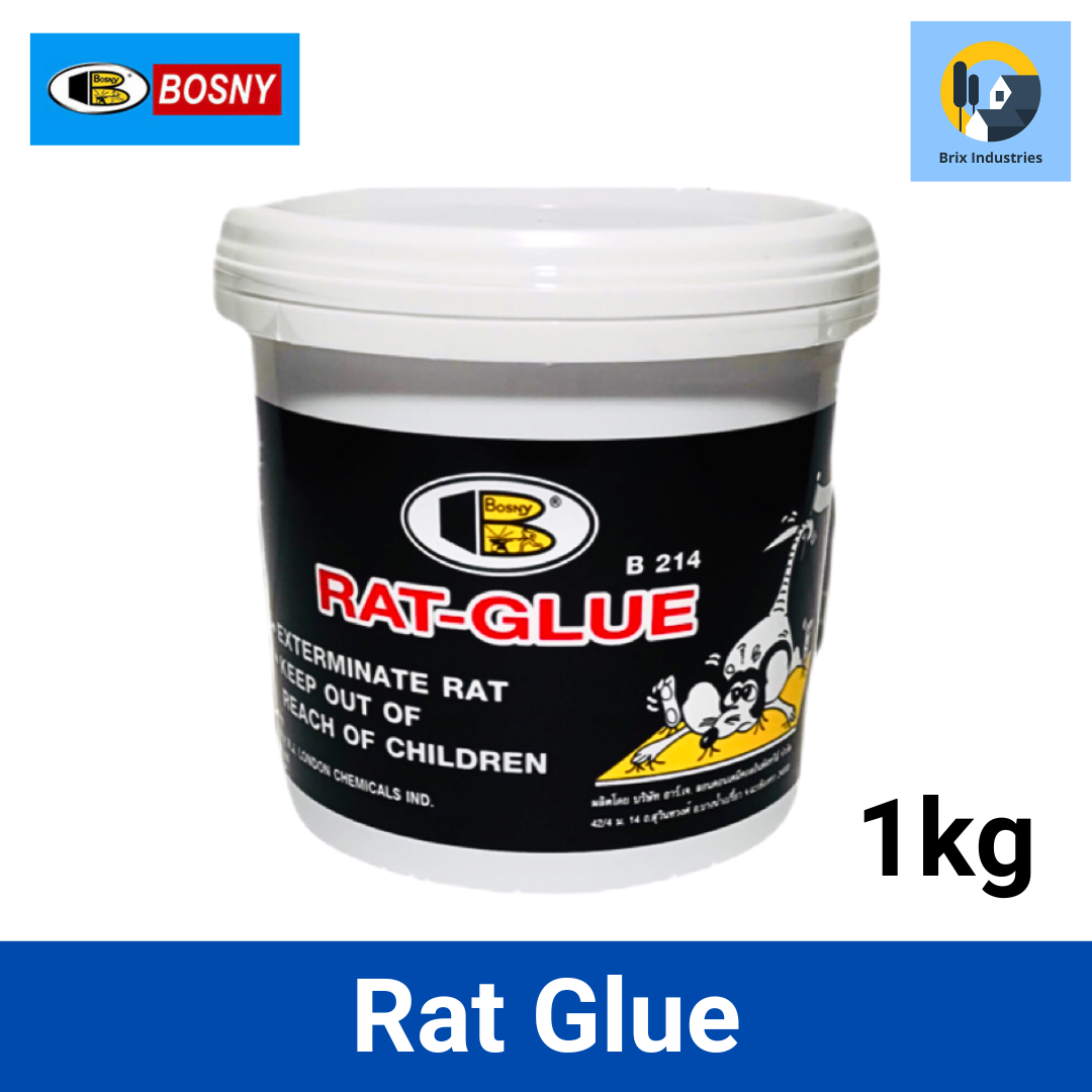 Bosny Rat Glue B214 400g 1kg or 3.5kg Best Selling Pest Control Brix ...