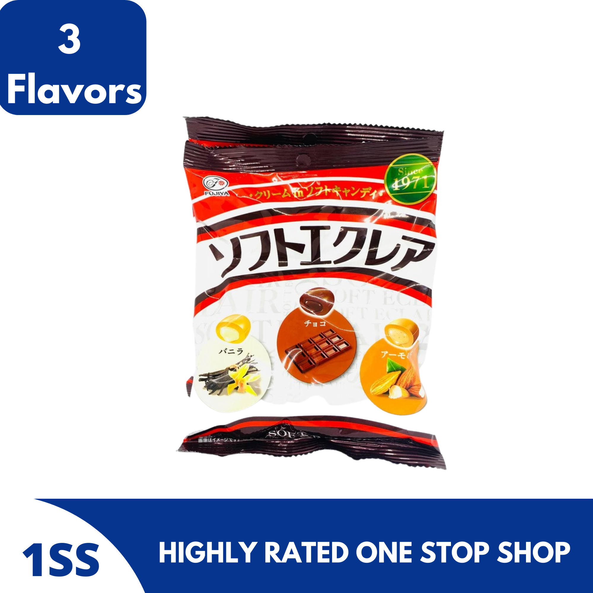 Fujiya Soft Eclair 3 Variety of Chocolate Candy | Lazada PH