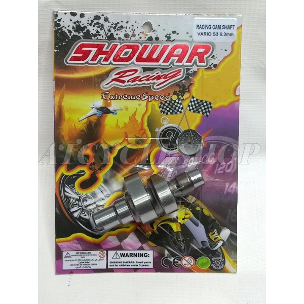 【Ready Stock】 SHOWAR RACING CAMSHAFT FOR HONDA CLICK 5.7mm5.6mm6.3mm ...