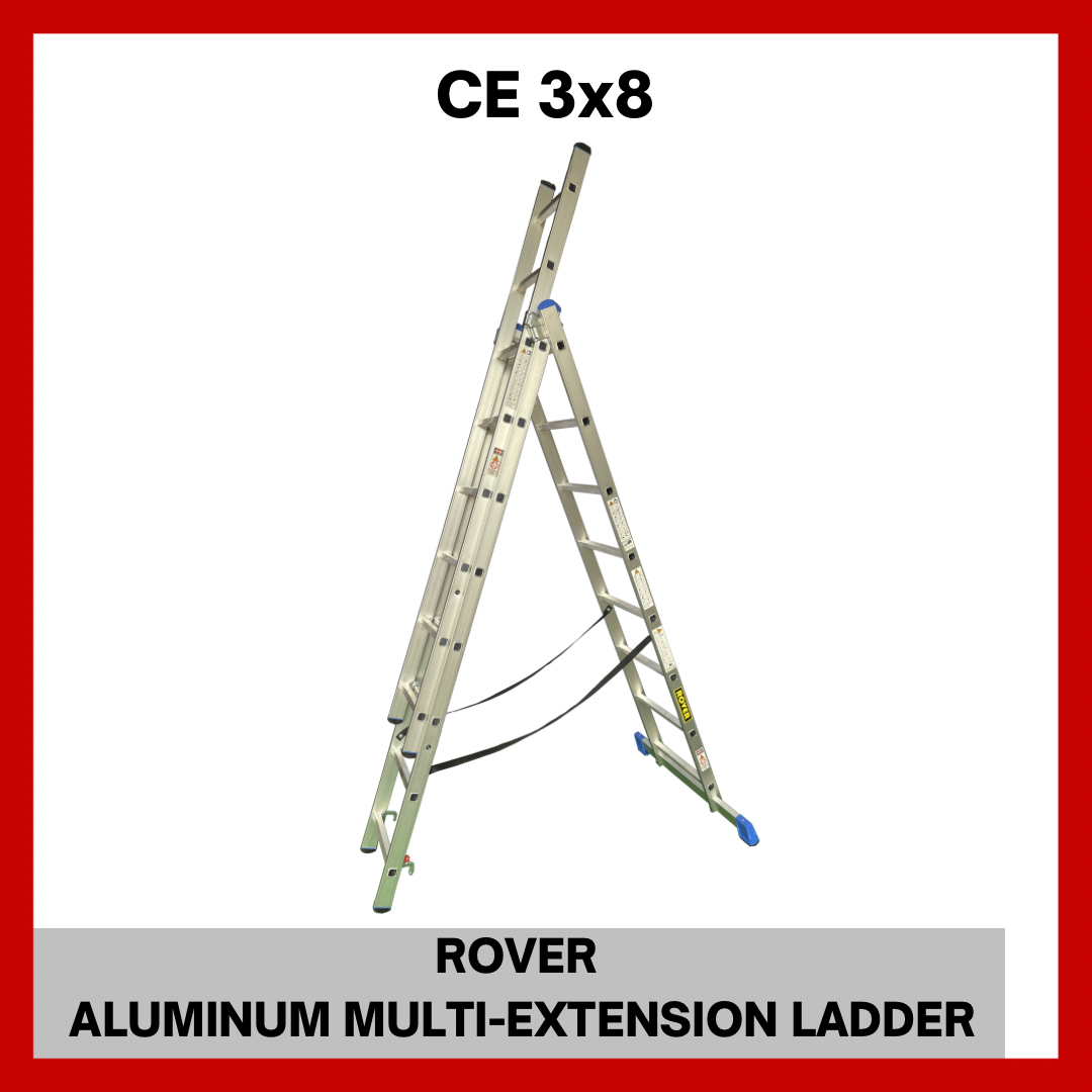 Rover Aluminum Multi- Extension Ladder | Lazada PH