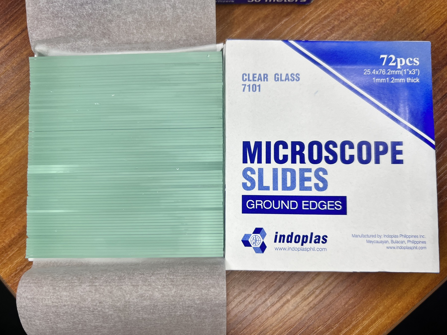 Indoplas (Kenxin) Microscope Slides 7101 Box of 72 | Lazada PH