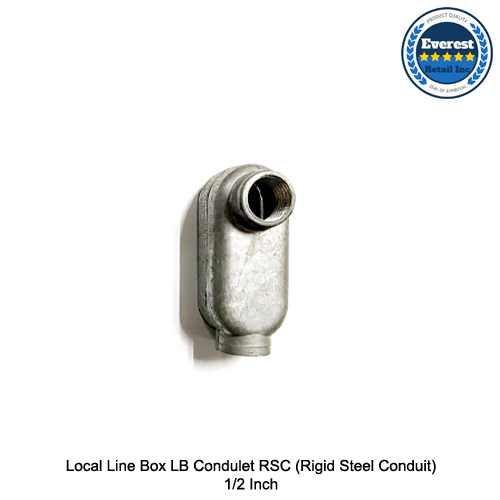Local Line Box LB Condulet RSC (Rigid Steel Conduit) - Size: 1/2, 3/4 ...