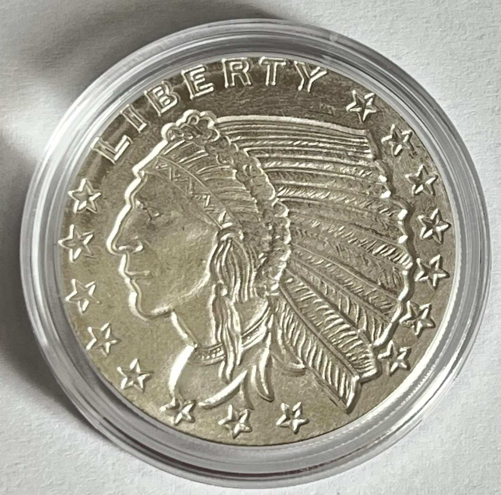 Golden State Mint Indian Head 1 oz Silver Round in Capsule | Lazada PH