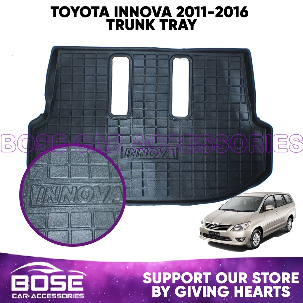 Toyota Innova 2012 - 2016 / Onwards Model OEM Cargo Trunk Tray High ...