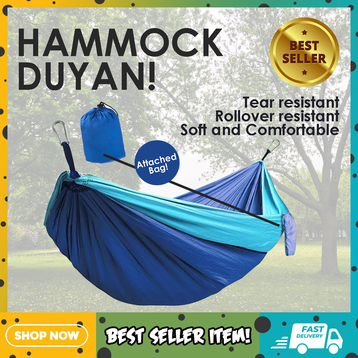 Portable Sports Travel Camping Hiking Hammock Hammock Duyan Duyan ...