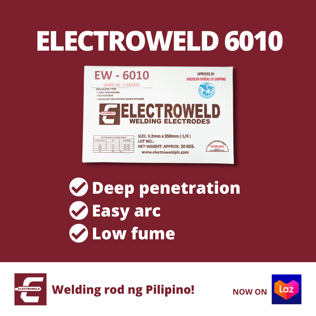 1-KG Electroweld 6010 Welding Electrode (AWS E6010) | Lazada PH