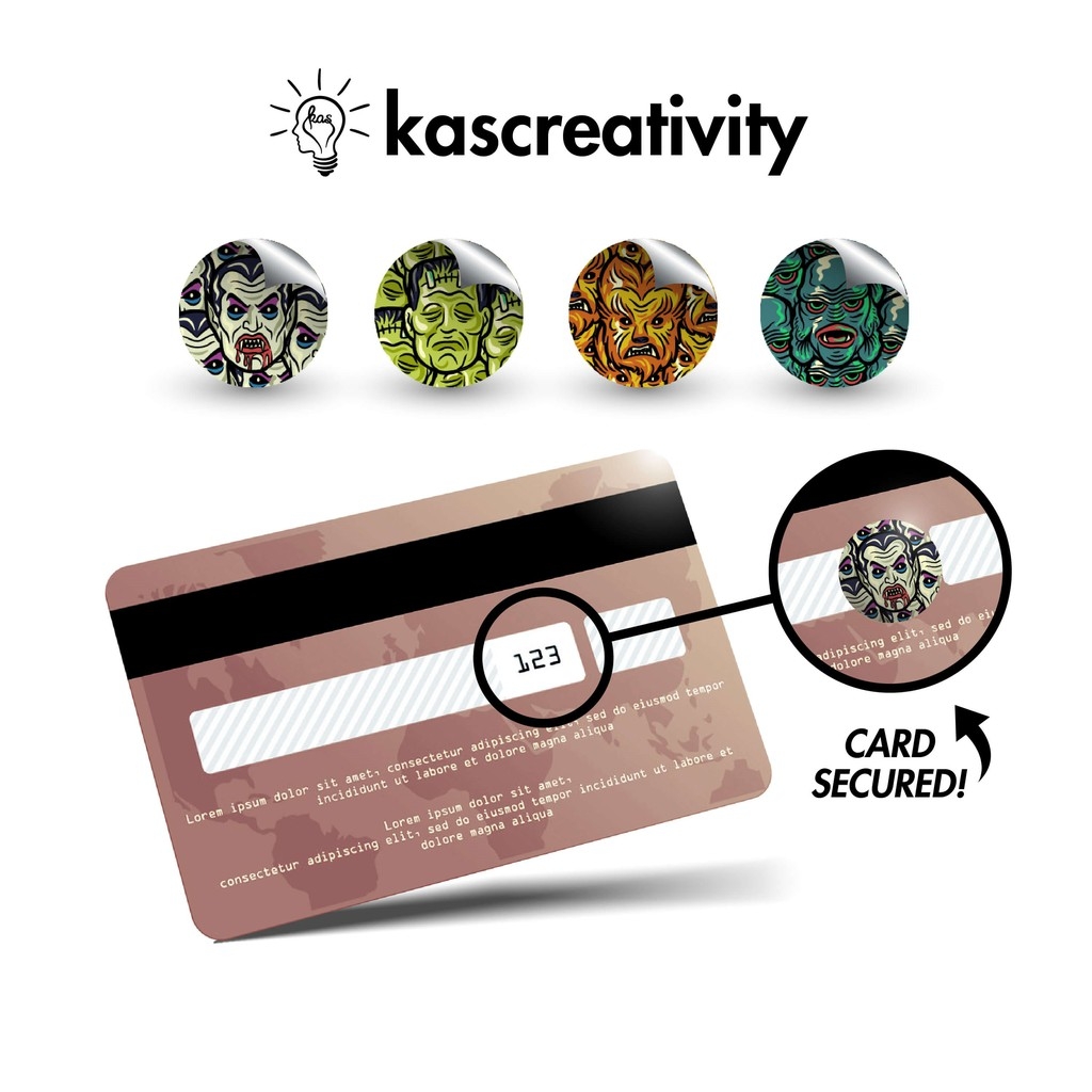 Original CVV Stickers (Anti-Theft Stickers for ATM/Credit Cards) by ...