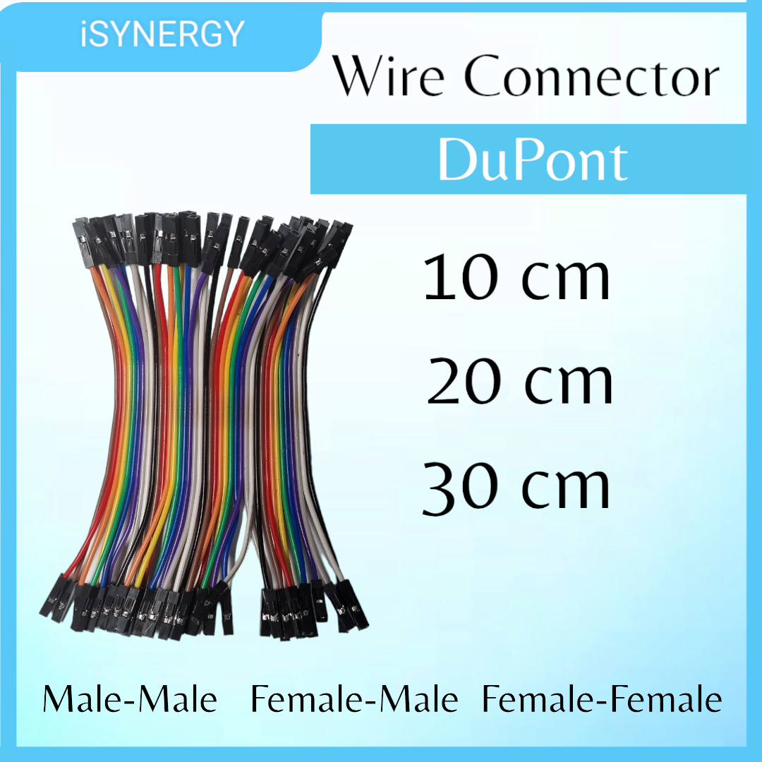 40pcs DuPont wire Connector Jumper Male-Male Male -Female Female-Female ...