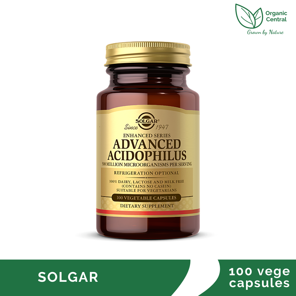 Solgar Advanced Acidophilus 100 Vege Capsules | Lazada PH