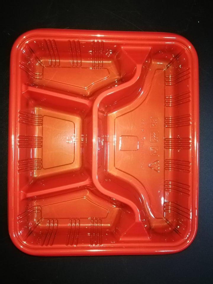 Disposable Bento Box 4 Compartments with Lids 25pcs | Lazada PH