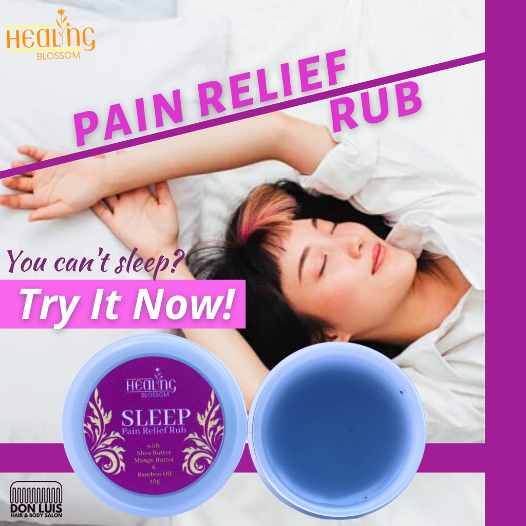 [DONLUISSALON]Healing Blossoms Pain Relief Rub 100% ORIGINAL Massage ...