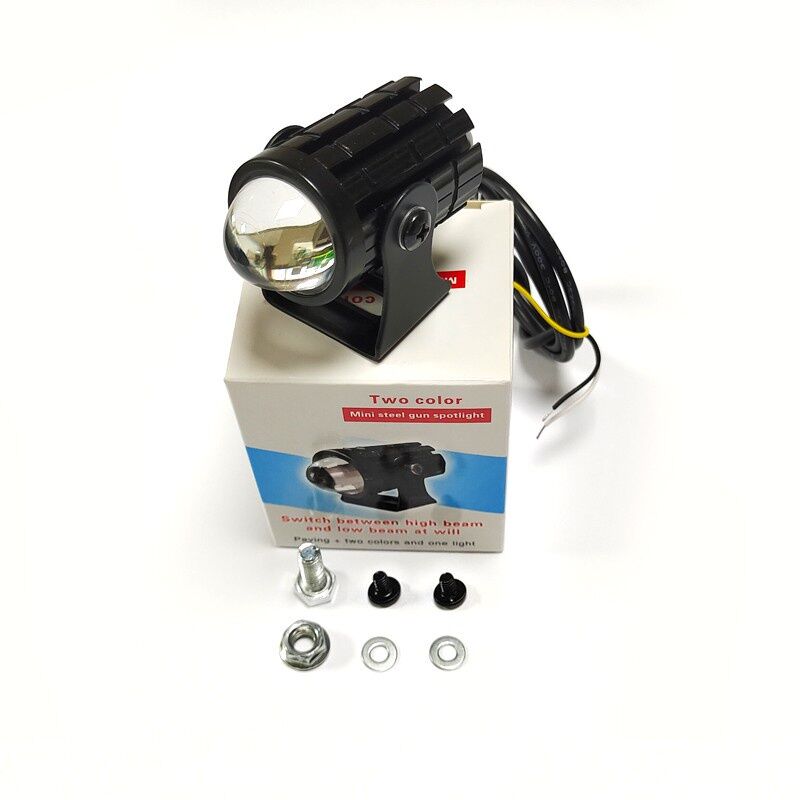 【New 2pcs lights】Mini Driving Light White+Yellow Pair of Universal High ...