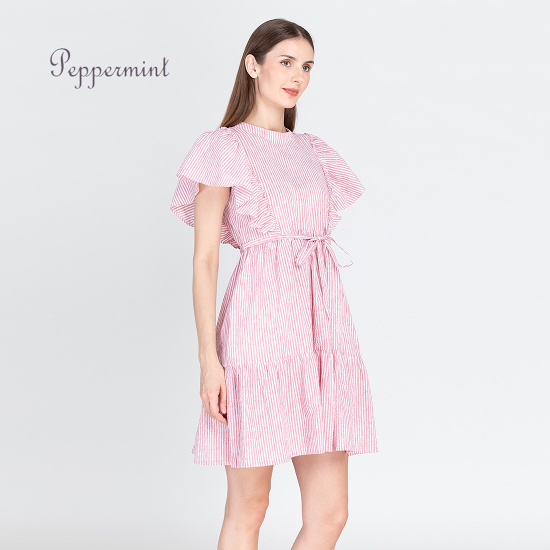Peppermint Woman Stella Dress (Red/White Stripes) | Lazada PH