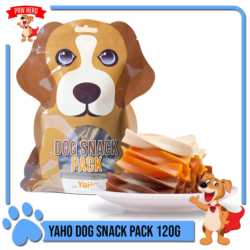 PAW HERO Yaho Dog Snack Pack 120g Twist Dental Stick Nutritional Dog Treats Snack Pack Dental ...