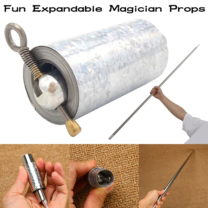 110 cm fun expandable magician props retractable magic prop stick toy ...