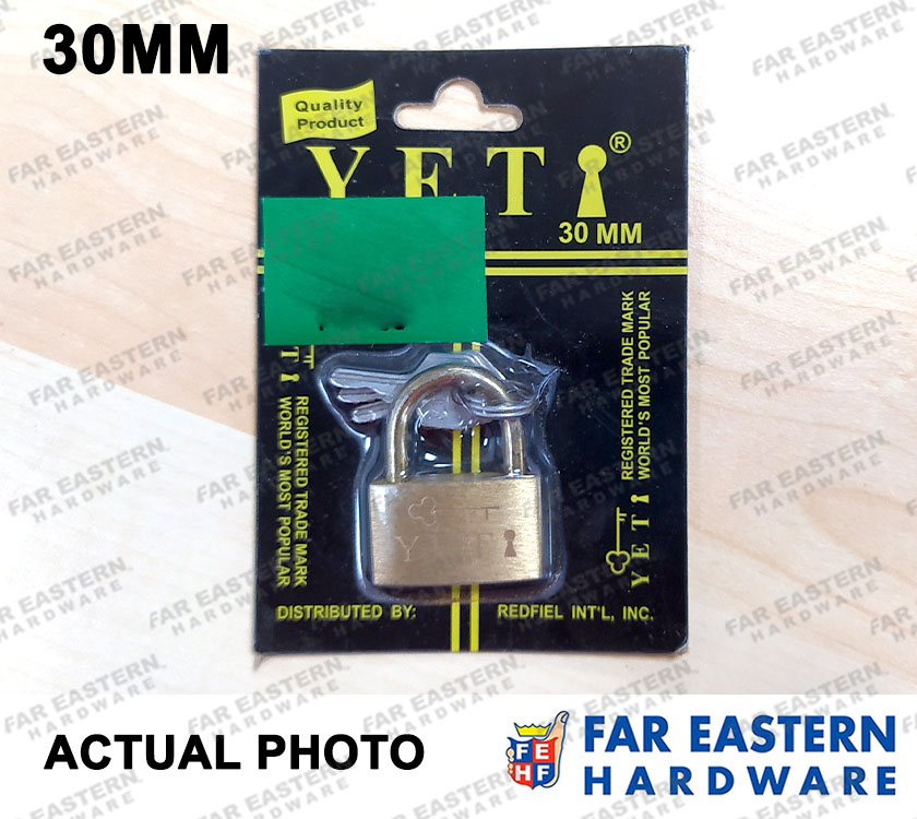 YETI Brass Padlock 20mm | 25mm | 30mm | 40mm | Lazada PH