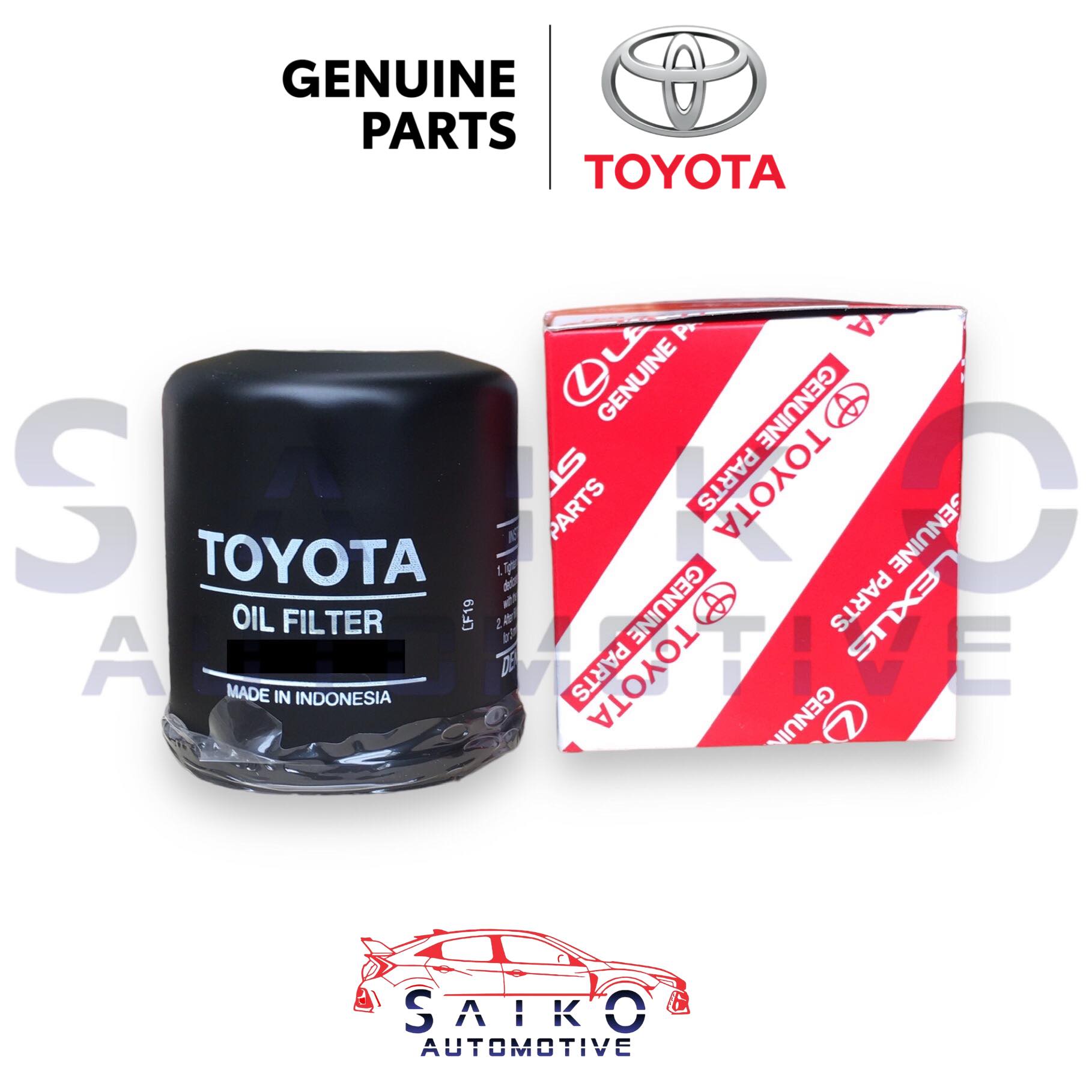 Toyota Liteace S403 2NR 2022-UP Oil Filter | Lazada PH