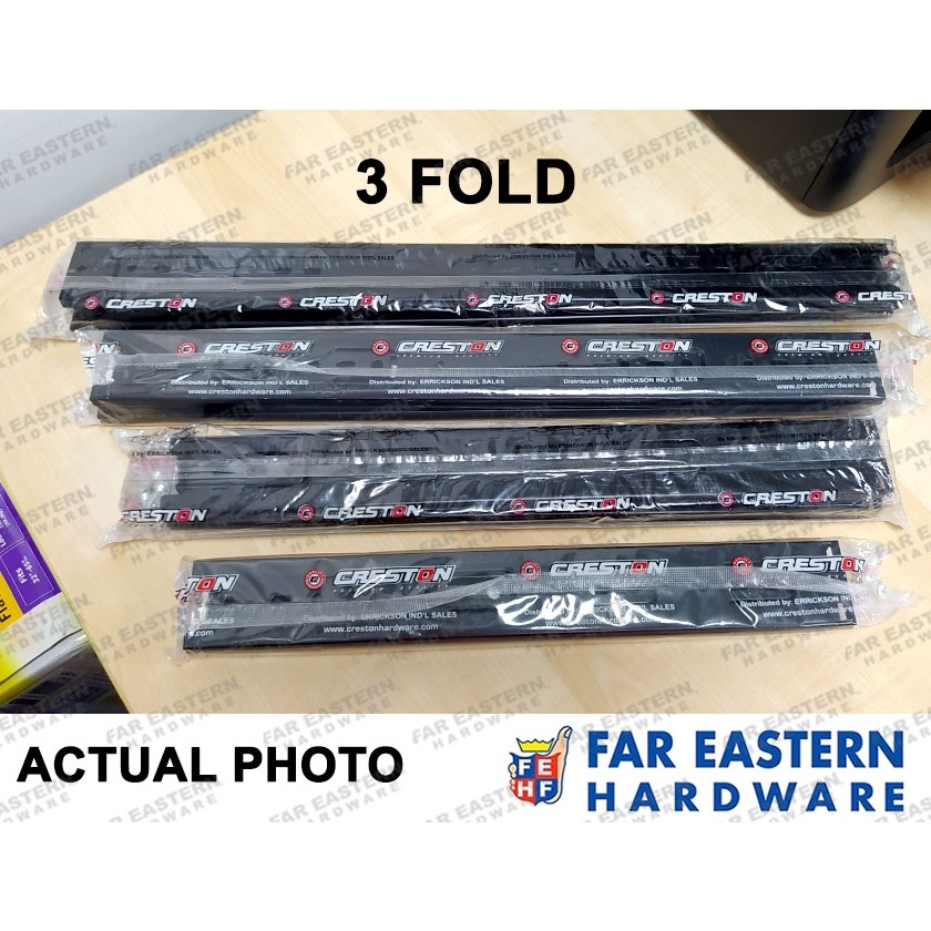 CRESTON Drawer Guide Slide Ball Bearing 2 Fold 3 Fold 12 / 14 / 16 / 18 ...