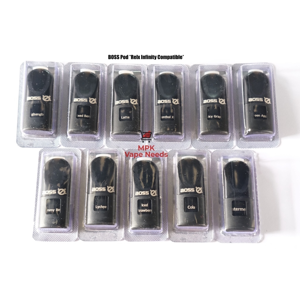 BOSS POD 2ML 3 RELX Infinity / Essential Compatible | Lazada PH
