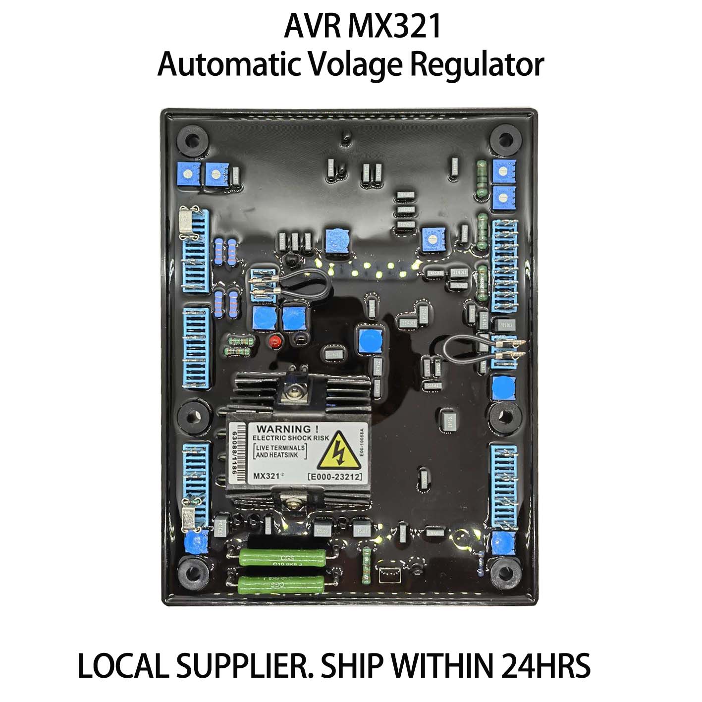 MX321 AUTOMATIC VOLTAGE REGULATOR (AVR) FOR DIESEL GENERATOR | Lazada PH