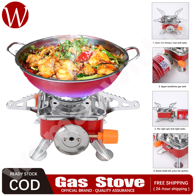 【Gas Stove】Butane Set Portable Collapsible Outdoor Backpacking Original ...