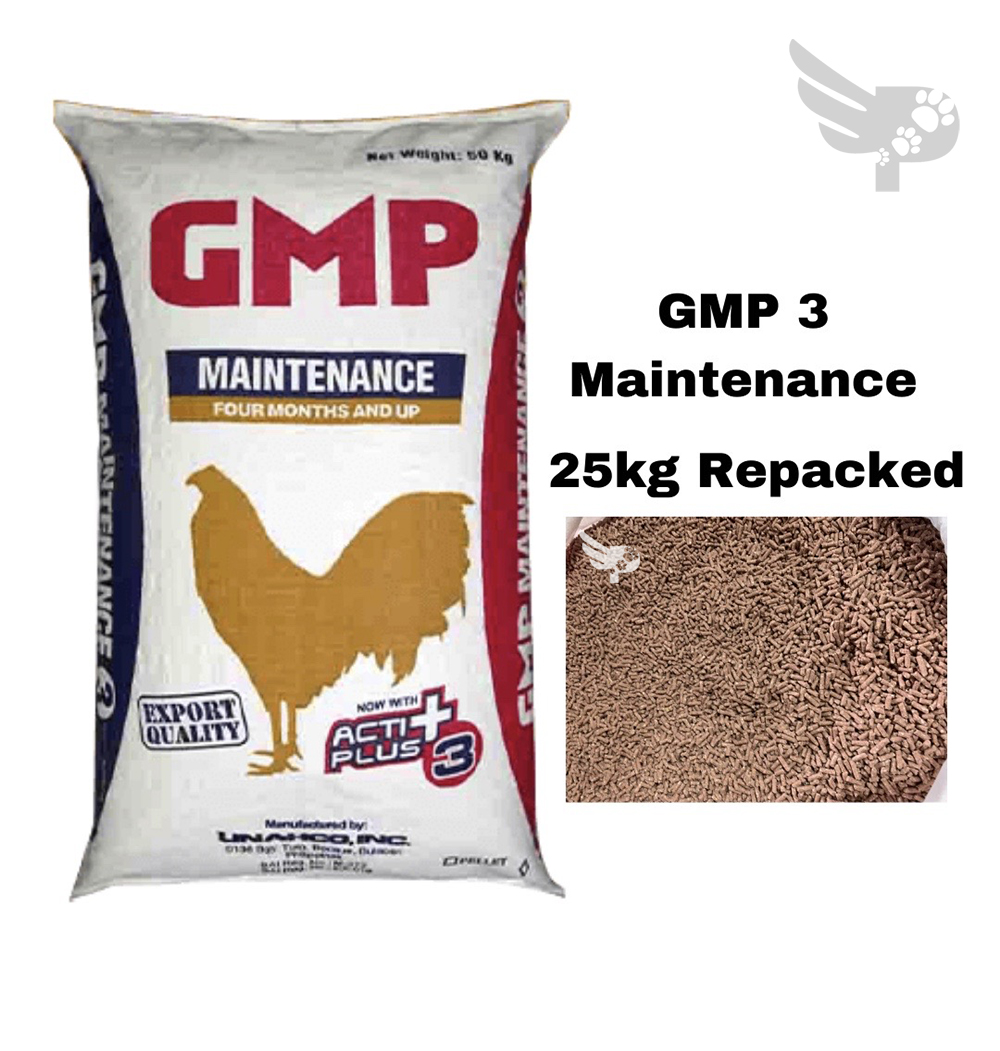 GMP 3 MAINTENANCE - 25KG REPACKED - plt - petpoultryph | Lazada PH