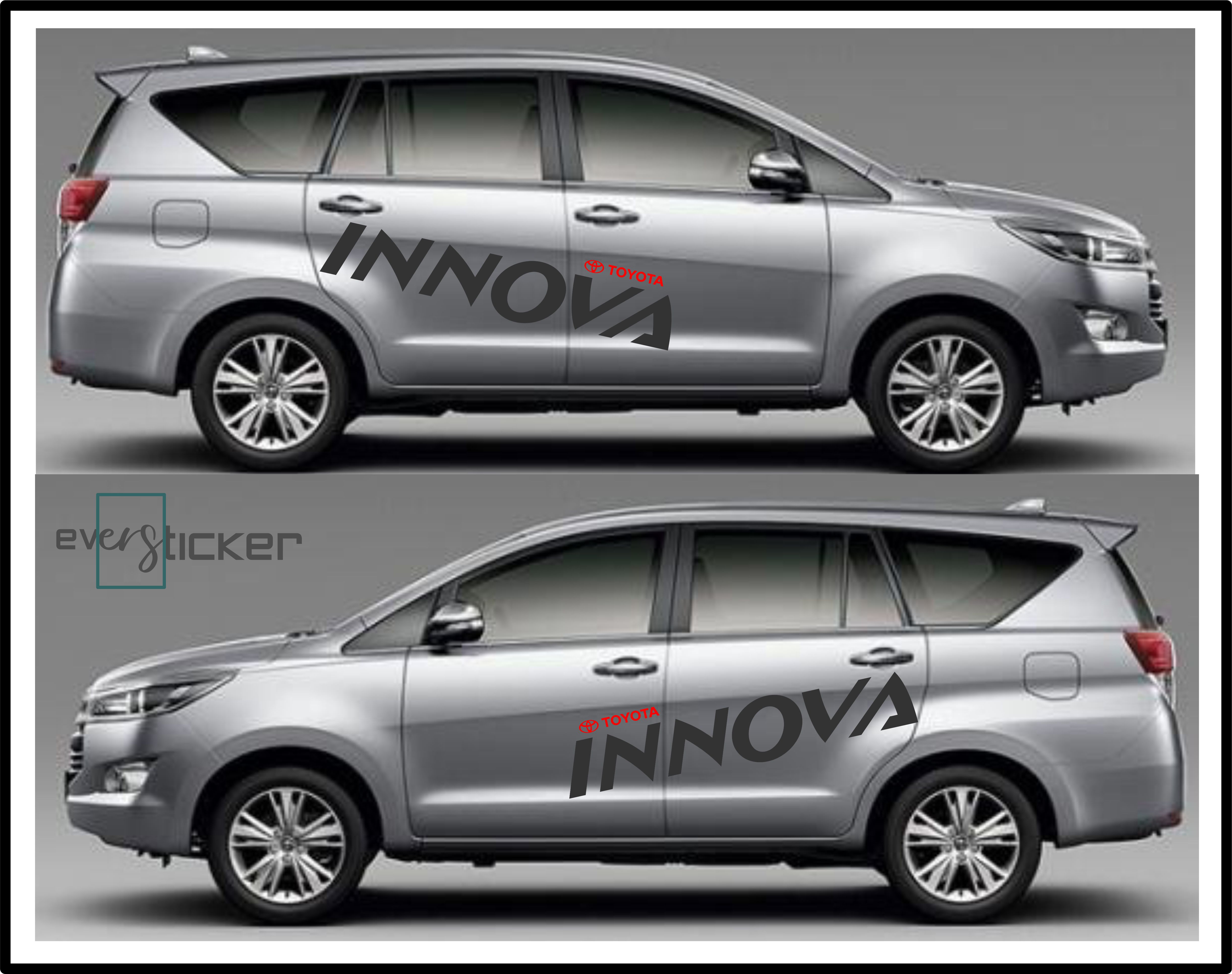 Toyota Innova body sticker - 1 pair (2pcs) | Lazada PH