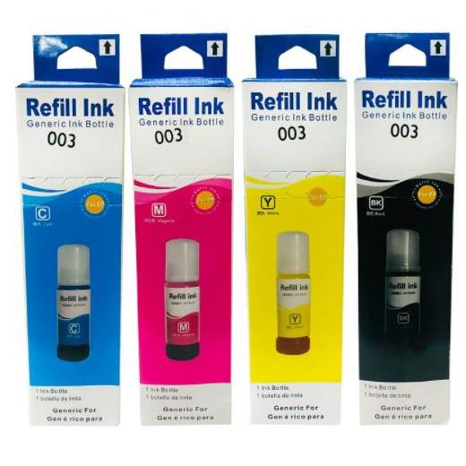 Epson Compatible Ink 003 Refill Ink 70ml for Epson L3110 L1110 L3116 ...